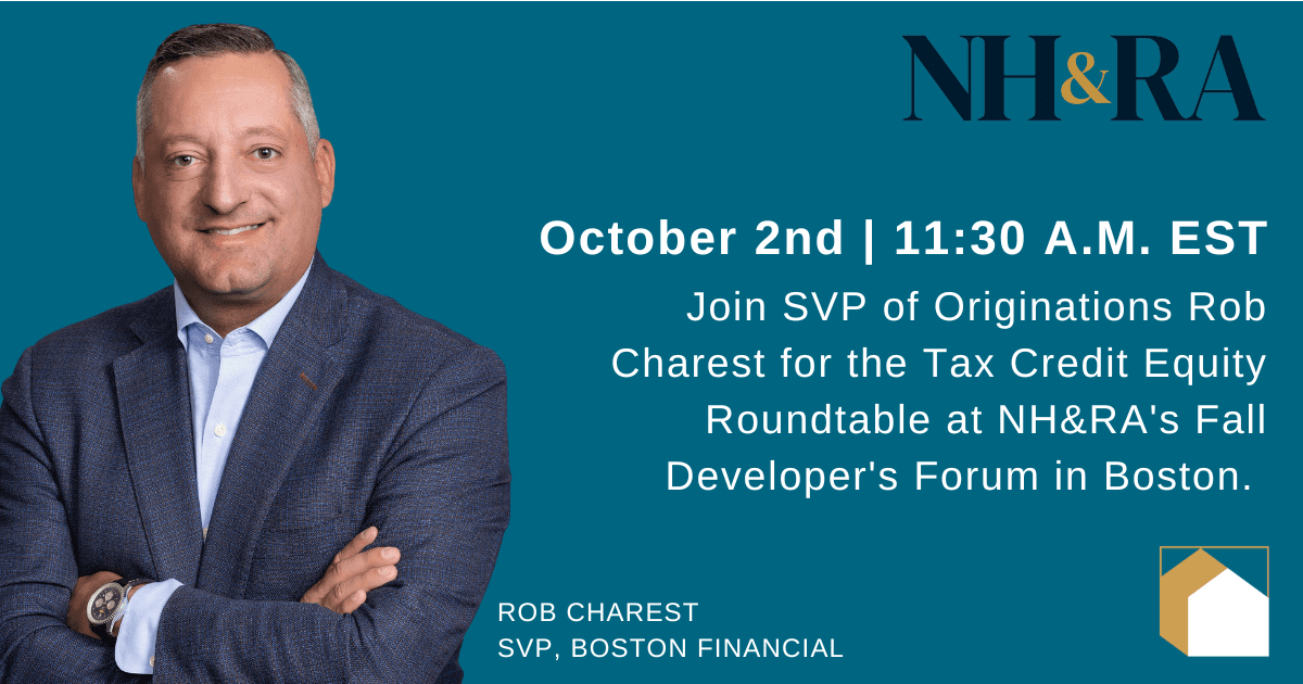 Boston Financial's Rob Charest to Speak at NH&RA - Boston Financial